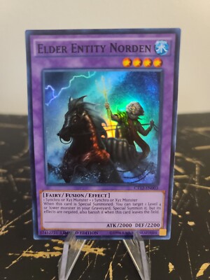 Yu-Gi-Oh! TCG Elder Entity Norden CT12-EN003 Limited Super Rare (A) | eBay