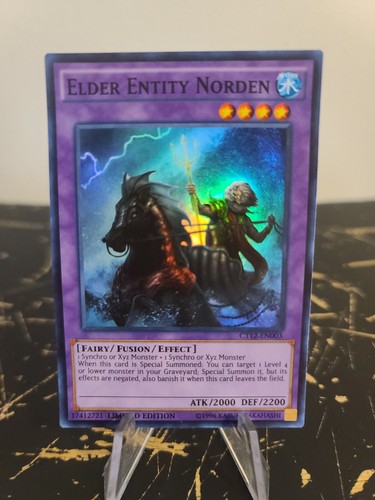Yu-Gi-Oh! TCG Elder Entity Norden CT12-EN003 Limited Super Rare (A) | eBay
