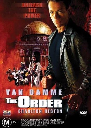 The Order (DVD, 2003) REGION 1, Charlton Heston, Jean-Claude Van Damme ...