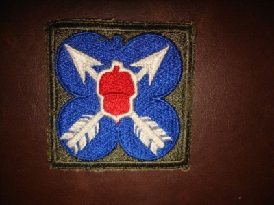 Original WWII US Army XXI Corps Patch (Europe under 7th Army) Cut Edge ...