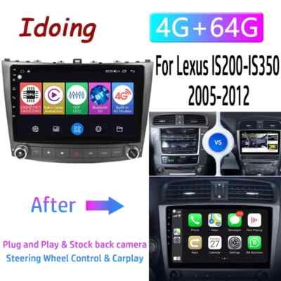 Android Car Stereo Radio NOT NAVIGATION For Lexus IS250 IS300 IS200 ...
