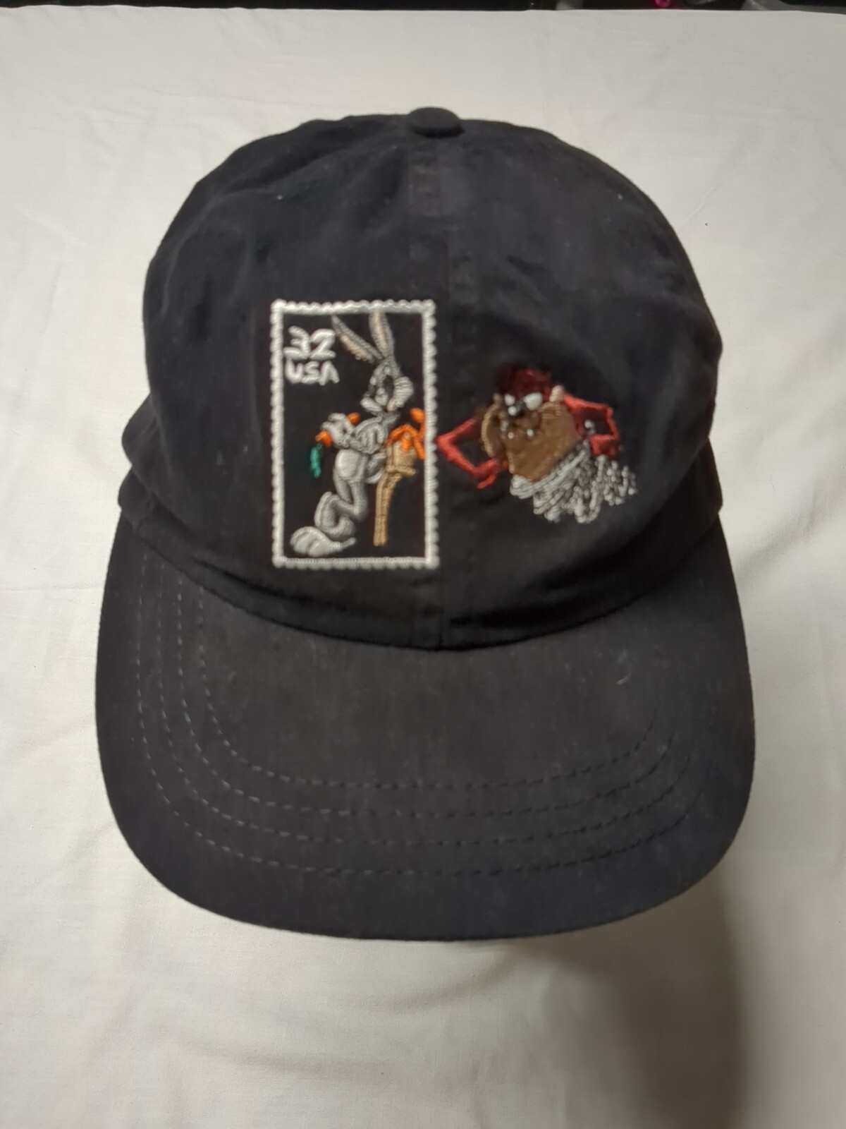 Bugs Bunny & Taz Looney Tunes Hat Vintage U.S.A. One… - Gem