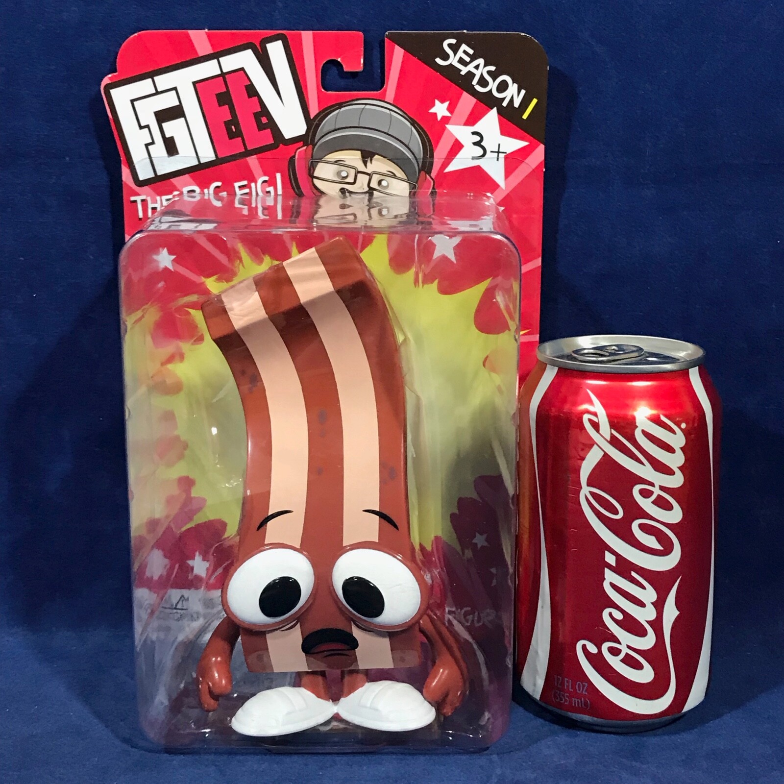 New DERPY BACON Figure - The Big Fig! FGTeeV SEASON 1 - Bonkers Toys ...