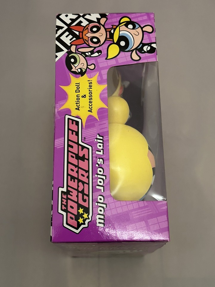 The Powerpuff Girls Mojo Jojo's Lair Bubbles Figure Playset Cartoon ...