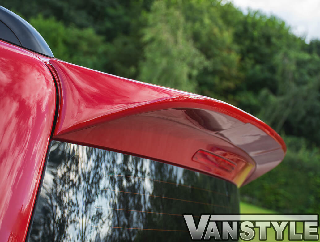 FITS VW CADDY & MAXI MK4 LIFE 2015>2021 REAR TAILGATE SPOILER GRP WING ...