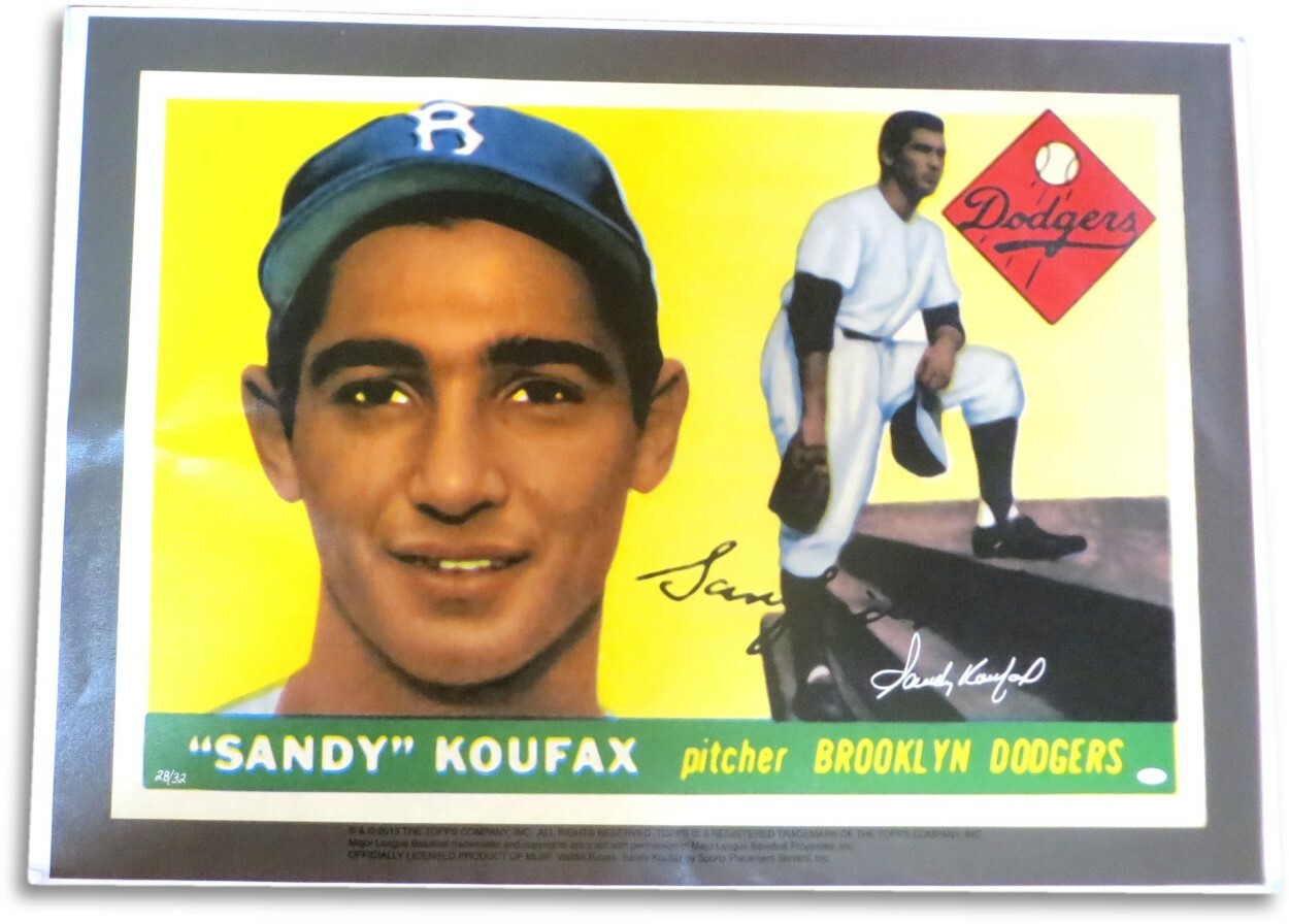 Sandy Koufax | Autographed Baseball Memorabilia & MLB Merchandise