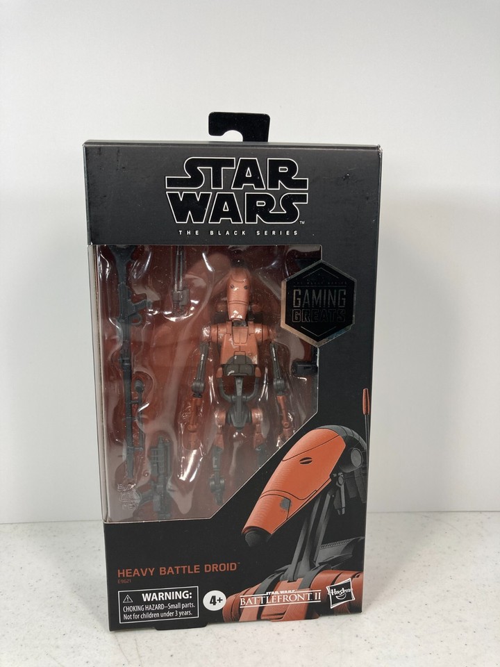 Star Wars Black Series Gaming Greats Battlefront II Heavy Battle Droid ...