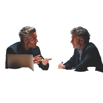 Intense Office Negotiation Vinyl Car Decal Sticker – Waterproof & UV ...