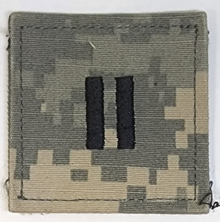 Used ACU Reserve Officer Training Corp (ROTC) 2 Bar w/Hook Backing ...