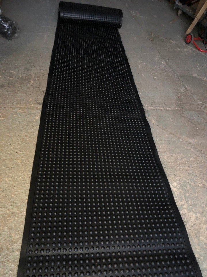Large Heavy Duty Industrial Rubber Bar Safety Floor Mat Anti-Fatigue ...