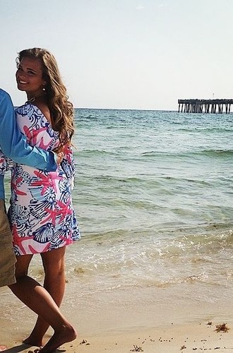 New Lilly Pulitzer Resort White She She Shells Harbour Tunic Dress XS S ...