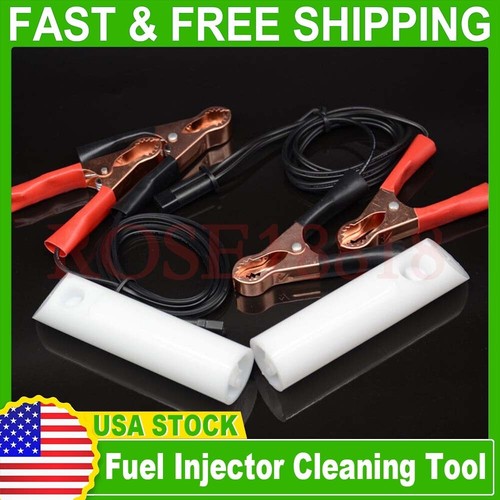 Car DIY Fuel Cleaning Injector Flush Cleaner Wash Adapter Nozzle ...