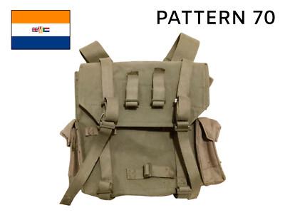 South African SADF Pattern 70 Rucksack Grootsack Web Gear backpack Bush ...