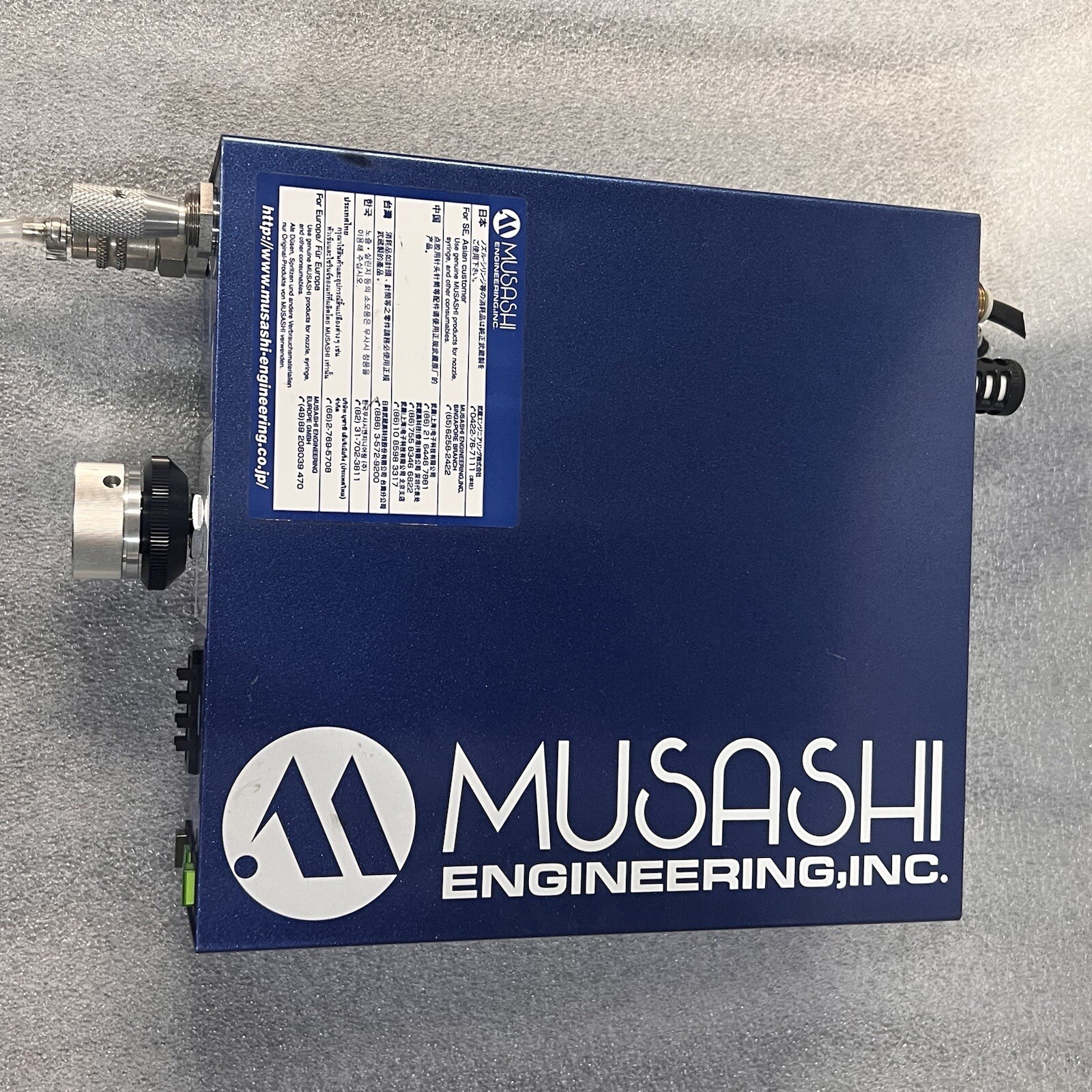 （USED） Musashi ML-5000XII pneumatic syringe dispenser（DHL） | eBay