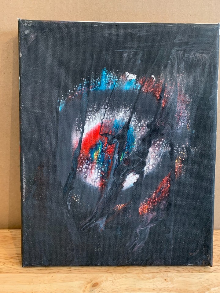 Crawling from the Depths (Original Hand painted art) 8x10 small ...