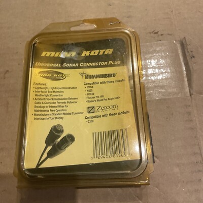 Minn Kota Universal Sonar Adapter Plug Humminbird | eBay
