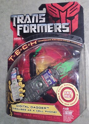 Transformers Real Gear DIGITAL DAGGER New Sealed movie figure | eBay
