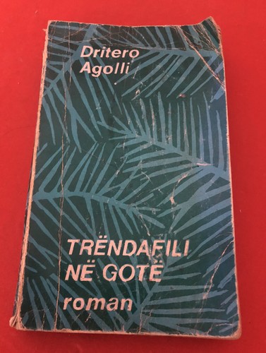 OLD ALBANIAN BOOK-TRENDAFILI NE GOTE-ROMAN-DRITERO AGOLLI-COMMUNIST ERA ...