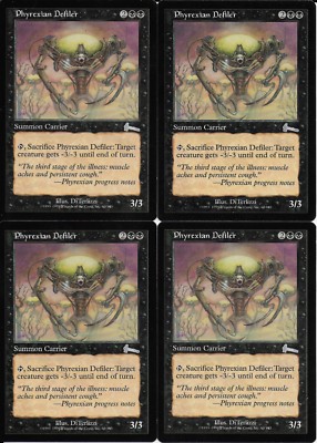 MTG: PHYREXIAN DEFILER Urza's Legacy UNCOMMON; played, Excellent ...