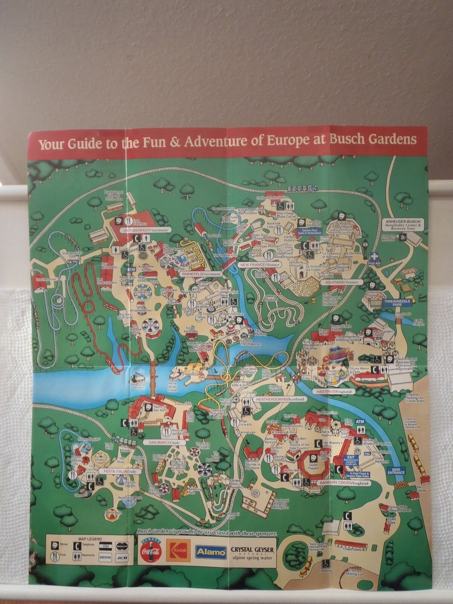 Busch Gardens Virginia Map Busch Gardens Submits Plans For A 315 Foot