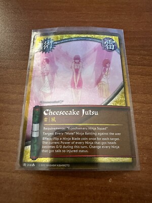 Naruto CCG - Cheesecake Jutsu [Jutsu] 316 Foil Promo | eBay