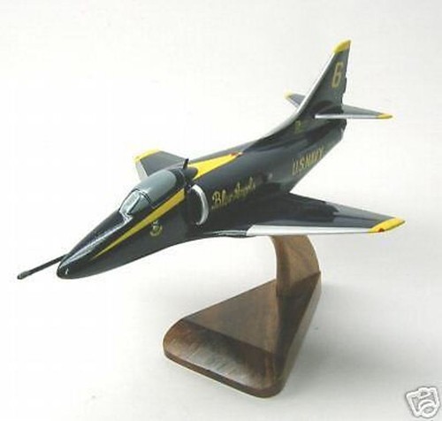 A-4 Skyhawk Blue Angels A4 Airplane Wood Model Free Shipping Big | eBay