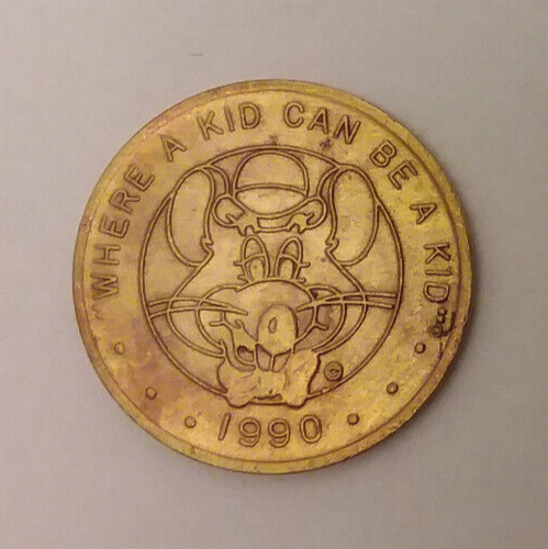 Chuck E. Cheese Pizza Arcade 1990 Game Token 24mm | eBay