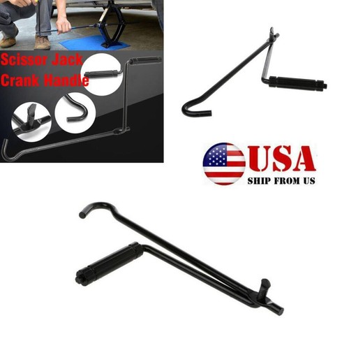 Car Tire Wheel Lug Wrench Crank Speed Lift Rod Handle Tool for Scissor ...