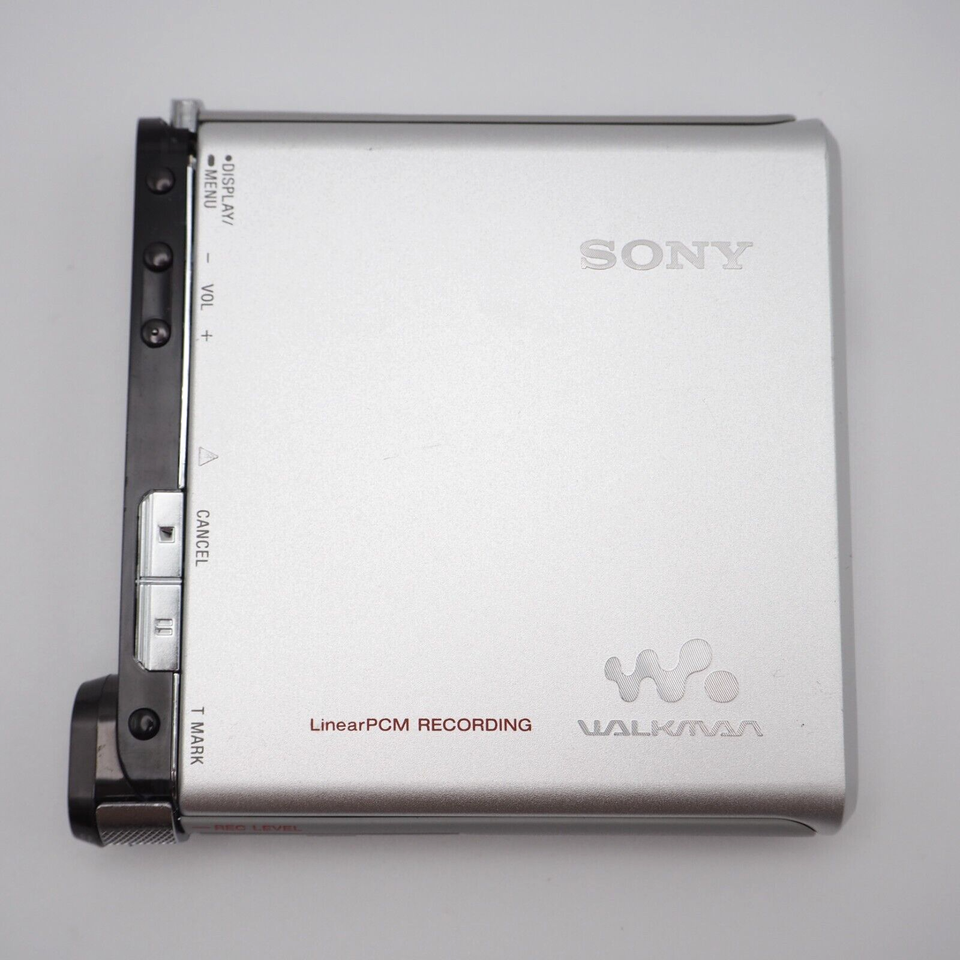 SONY MZ-RH1 Walkman Hi-MD MiniDisc Recorder/Player Tested w/New Hi-MD ...