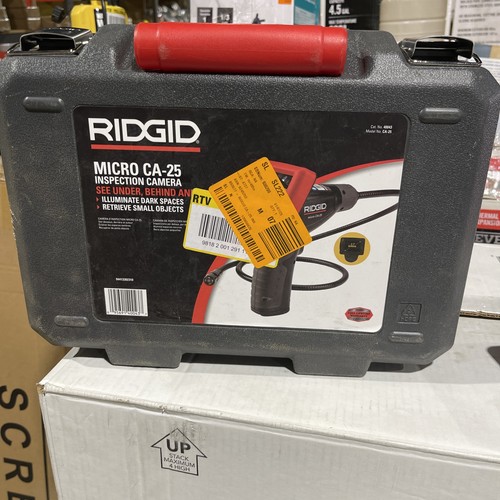 RIDGID CA-25 Micro Visual Inspection & Diagnostic Handheld Camera w/ 2. ...