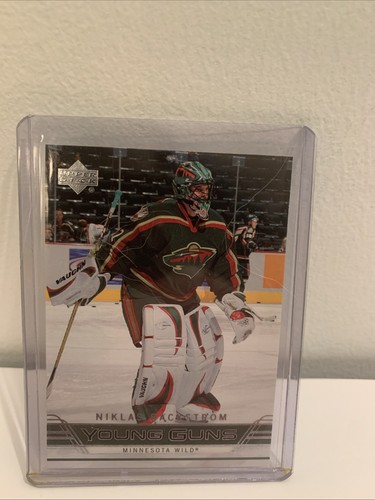 NIKLAS BACKSTROM YOUNG GUNS ROOKIE CARD 2006-07 Upper Deck Series 1 ...