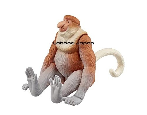 Takara Tomy Ania AS-29 Proboscis Monkey Animal Dinosaur Realistic ...