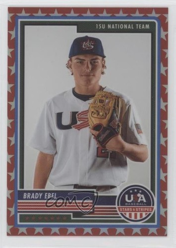 2023 Panini USA Baseball Stars & Stripes Red Stars Prizm /149 Brady ...