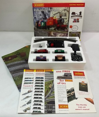 Hornby-Industrial Freight R1015 Electric Train Set-00 Gauge-7 Up/Pepsi ...