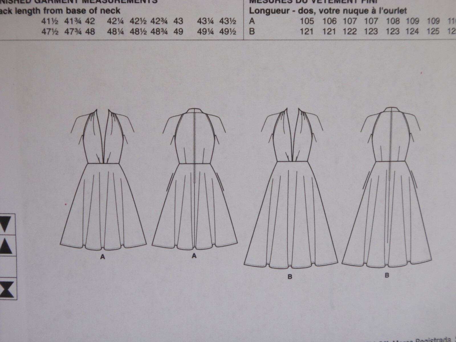 Vogue 9343 Very Easy Vogue Halter Dress Flared Pattern Misses' 6-14 or ...