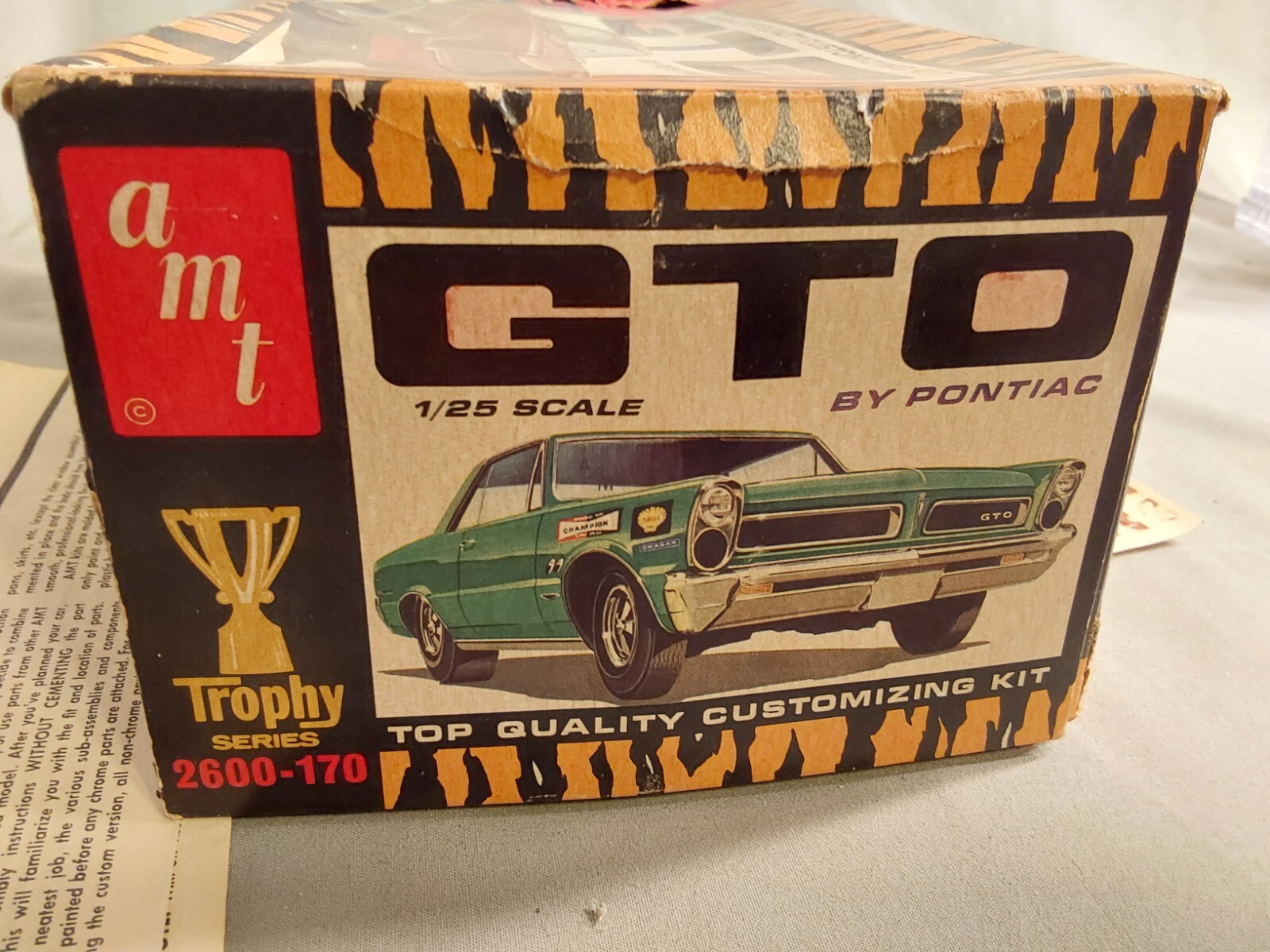 AMT BOXED 1965 Pontiac GTO George Barris 1/25 Model Kit | eBay