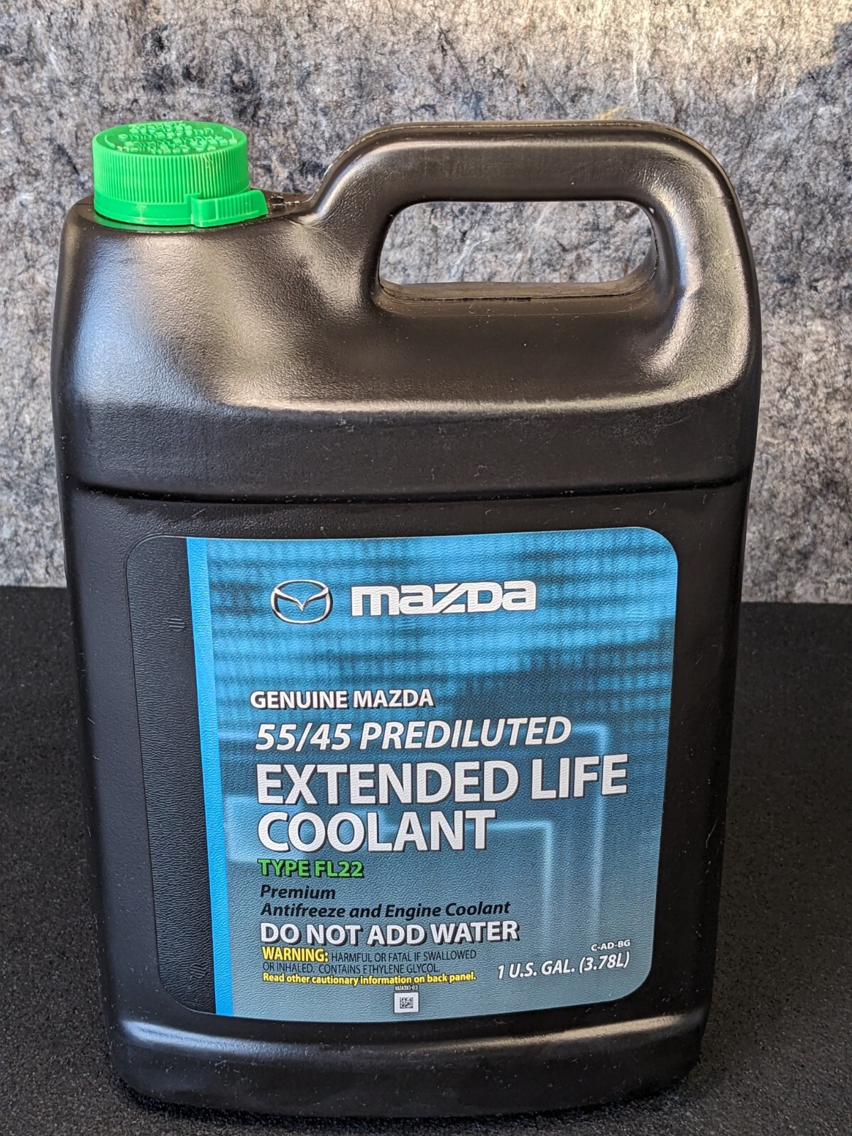 Genuine Mazda Engine Coolant Antifreeze Fl-22 1 Gallon OE 000077508E20 ...