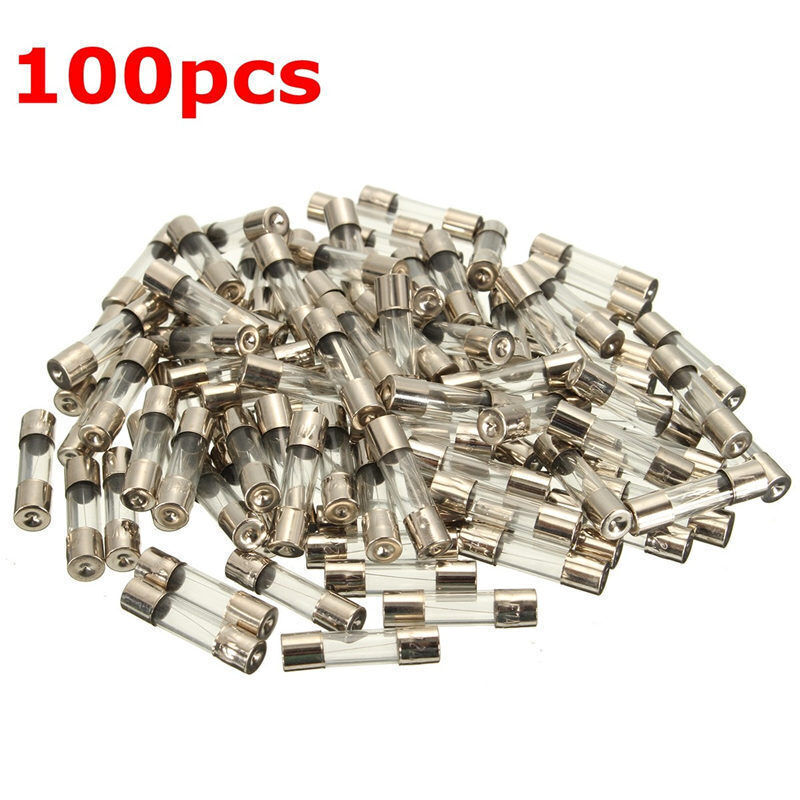 5x20mm Quick Blow Glass Tube Fuse Assorted Kits Fast Action Glass Fuses ...