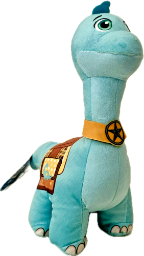 Dino Ranch Clover the Teal Brontosaurus 8-9" Dinosaur Plush Stuffed ...
