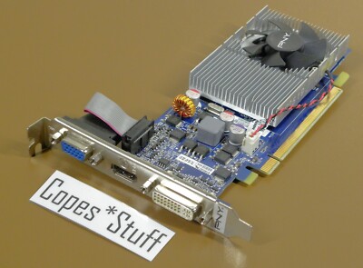PNY Nvidia GeForce GT 220 Dell DDR2 1GB Full Height Video Card HDMI ...