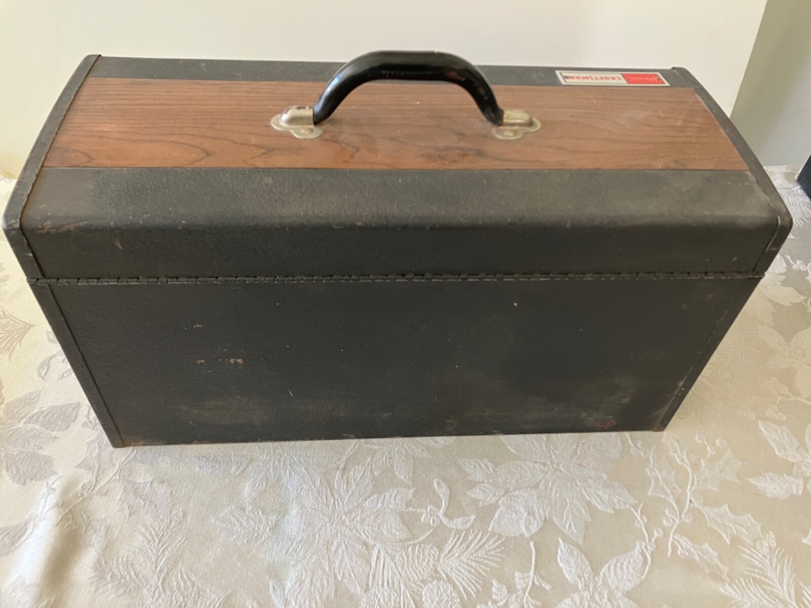 1970's Sears Craftsman Metal / Wood Grain 2 Drawer RALLY Racing Tool ...