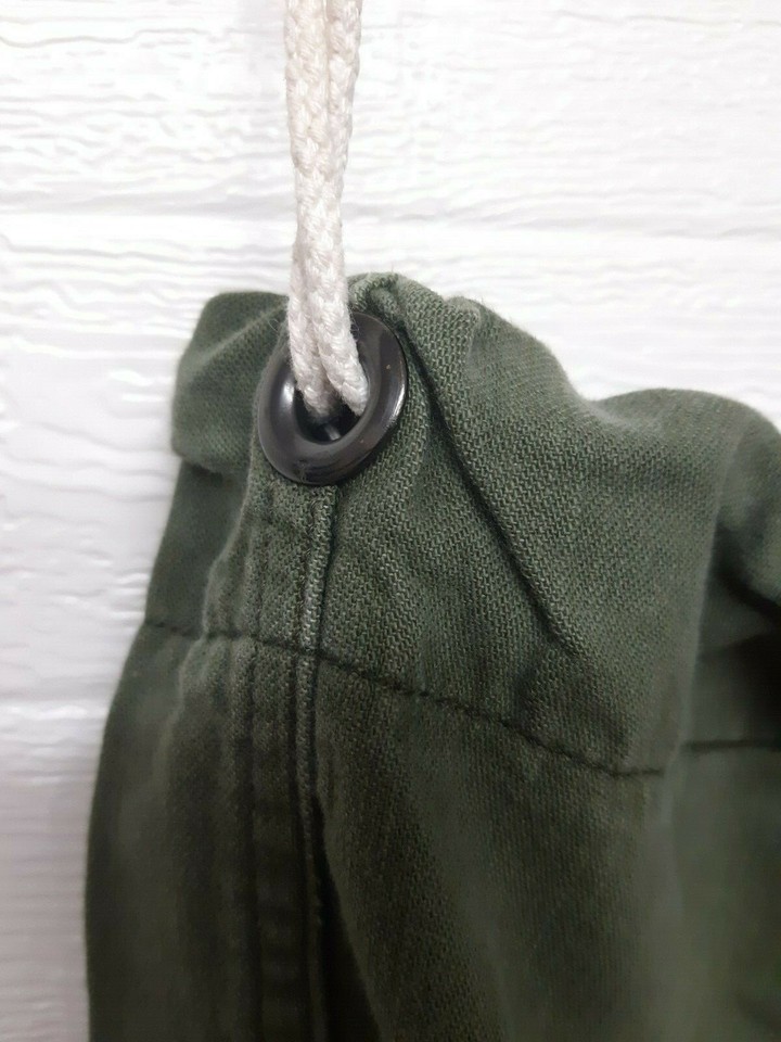 US Army Military Barracks Bag, Cotton Large Laundry Duffle Tote Storage ...