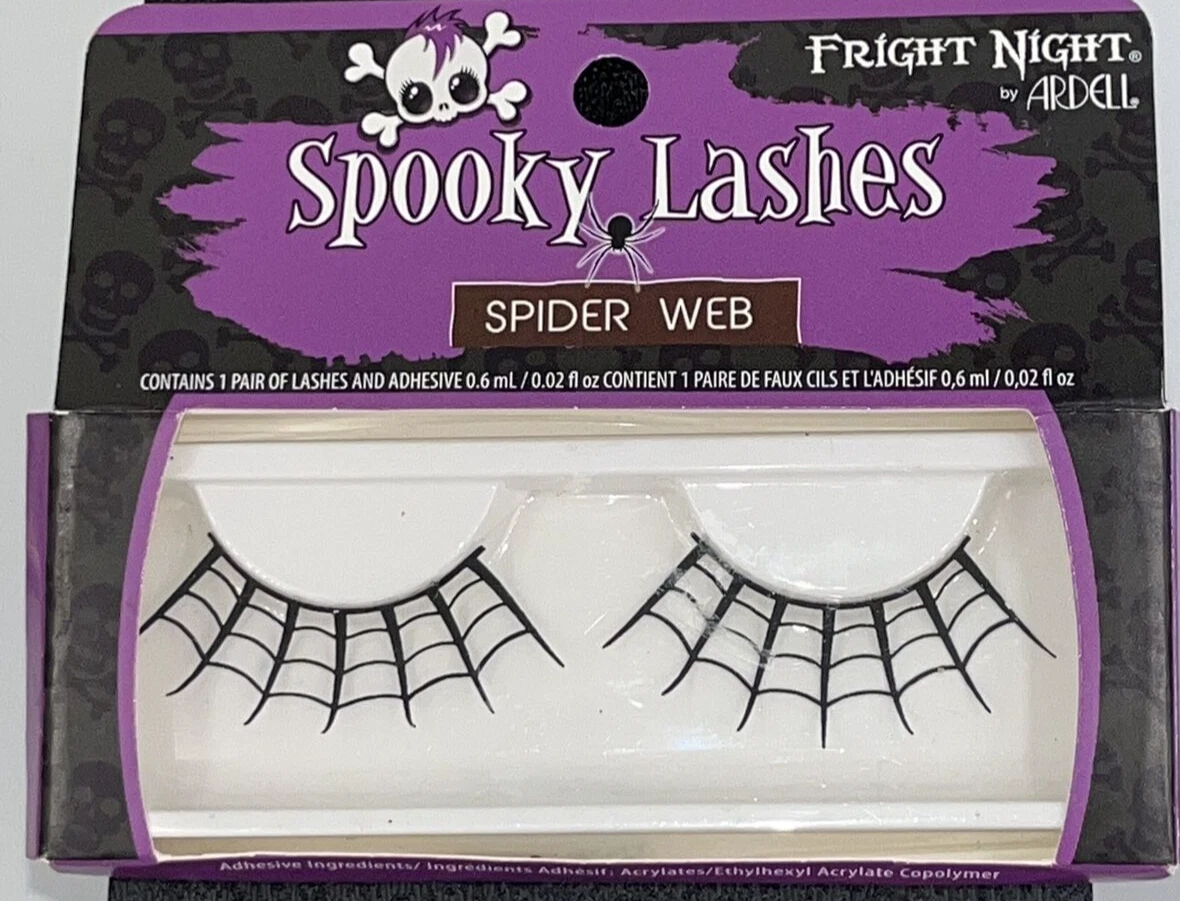 Spider Web Eyelashes