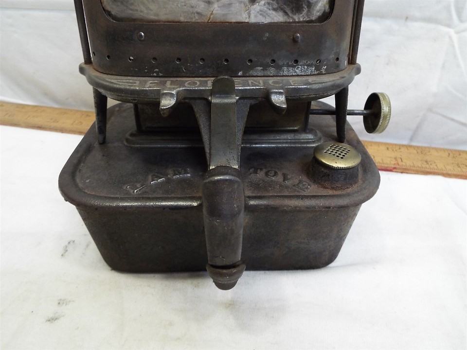 Rare Antique Florence Lamp Stove Camping Cook Sad Iron Heater 1886 ...