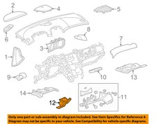 GM OEM Instrument Panel Dash-dash 23224742 for sale online | eBay