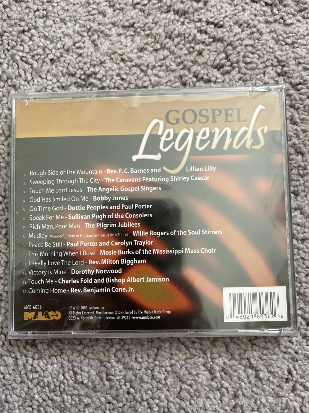 Gospel Legends CD Collection 2005 48021603626| eBay