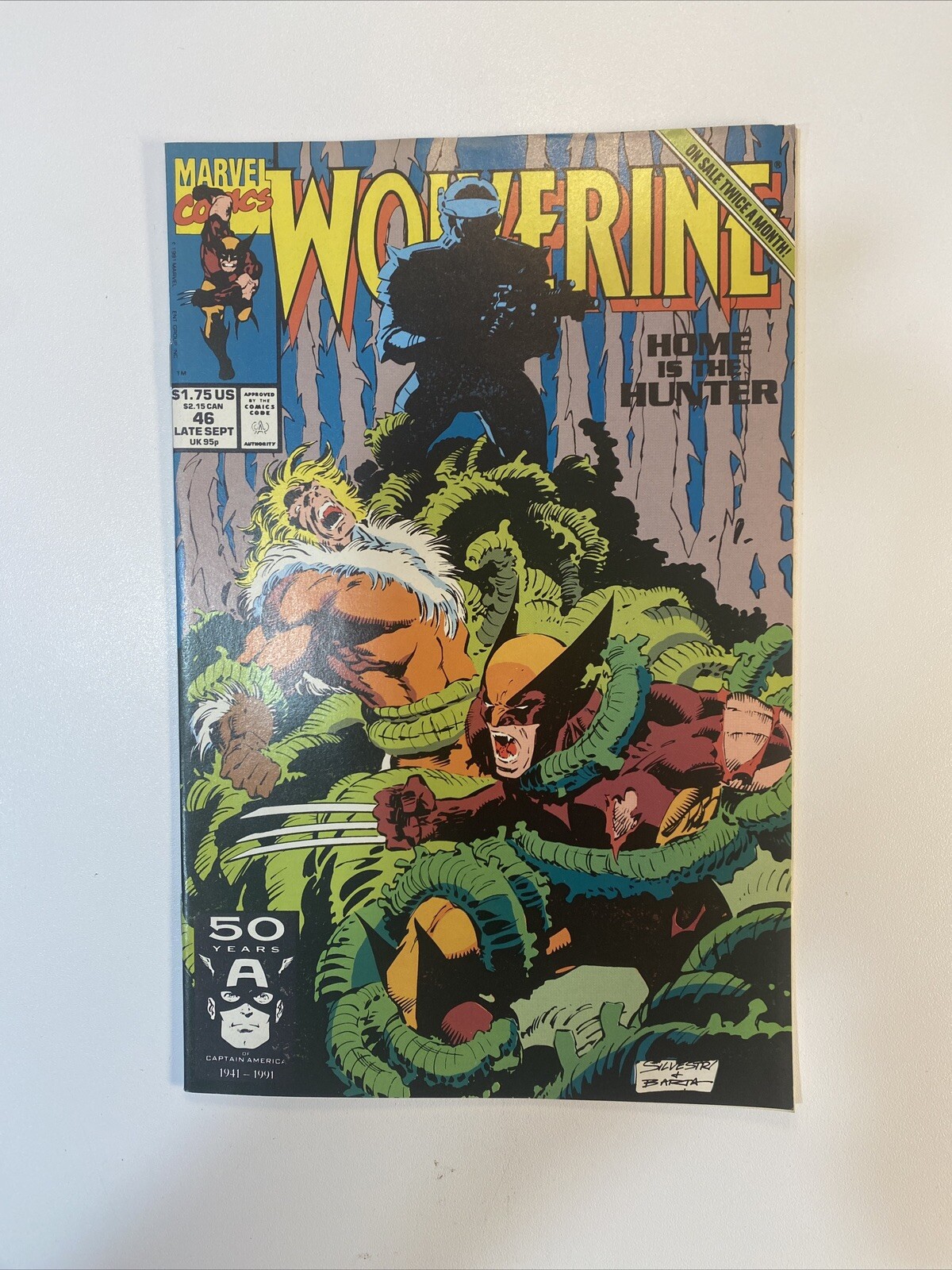 Wolverine (1st Series) #46 1991 - Marvel Comic Book | eBay