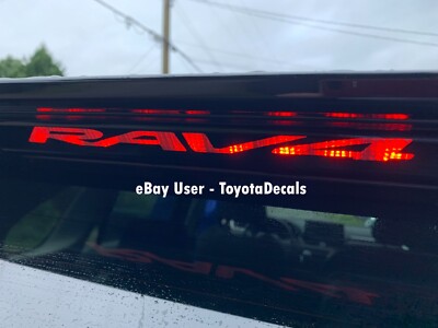 FITS Toyota RAV4 3rd Brake Light Decal - 2018 2019 2020 2021 2022 2023 ...