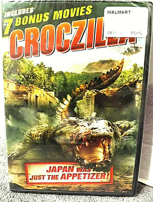 Croczilla, Includes 7 Bonus Movies, (DVD, 2017, 2-Disc Set),NEW and ...
