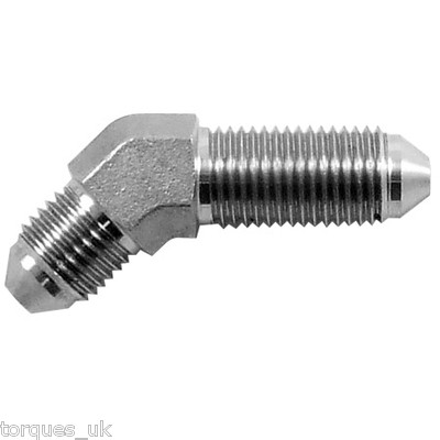 AN -3 (AN3 3AN) 45 Degree Stainless Bulkhead Fitting | eBay